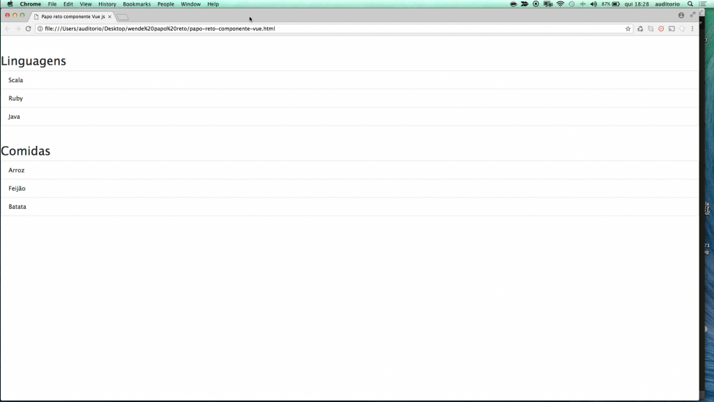 Vue.js | Wende Mendes | Papo Reto - Bluesoft Labs